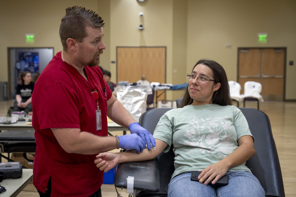 ‘Blood Battle’: USU vs. WSU Red Cross competition returns for 22nd year ...